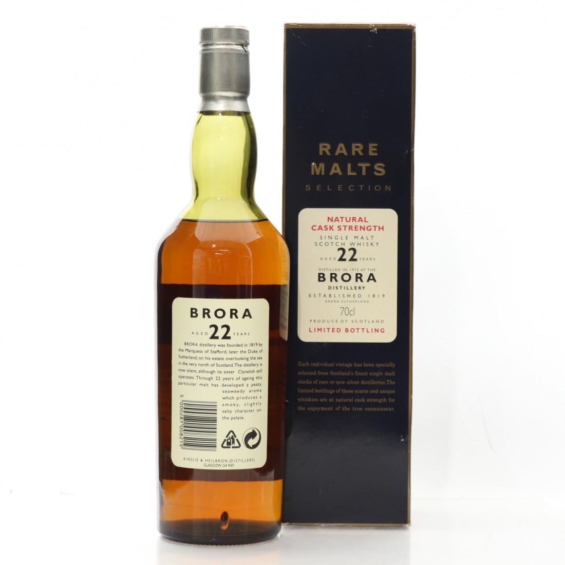 Brora 1972 Rare Malt 22 Year Old / 61.1% | Whisky Auctioneer