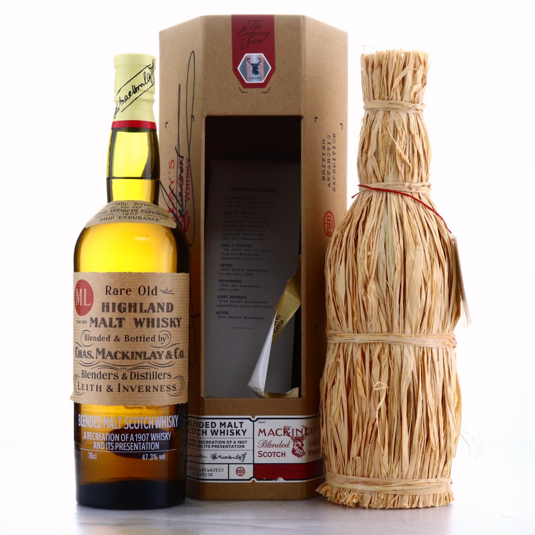 Mackinlay's Shackleton Replica 2nd Edition / Signed by Richard Paterson ...