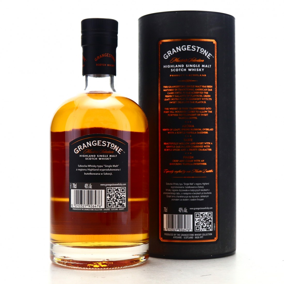 Grangestone Master's Selection Double Cask Highland Single Malt ...