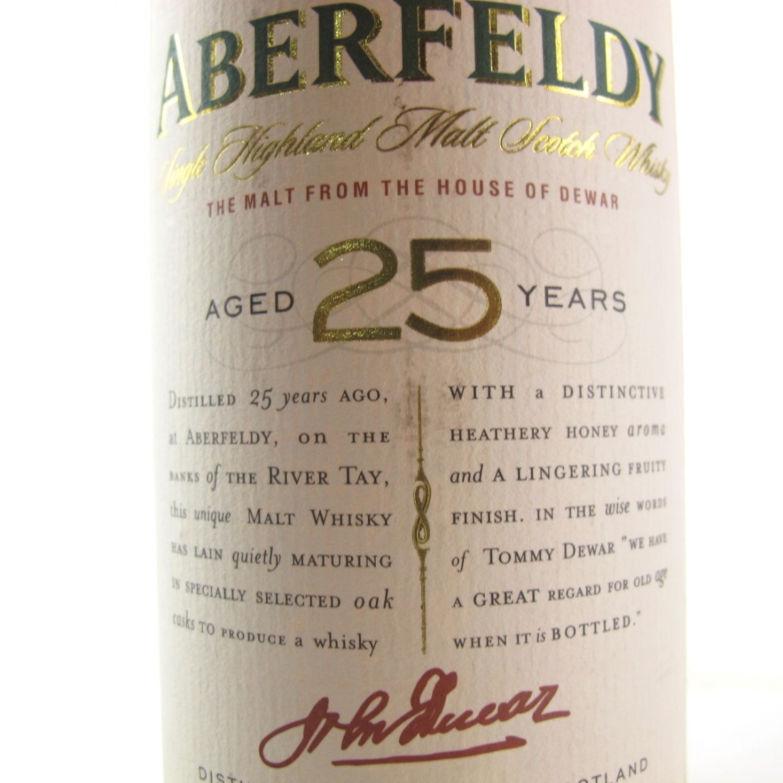 Aberfeldy 25 Year Old Limited Release | Whisky Auctioneer Aberfeldy 25 Year Old Limited Release | Whisky Auctioneer