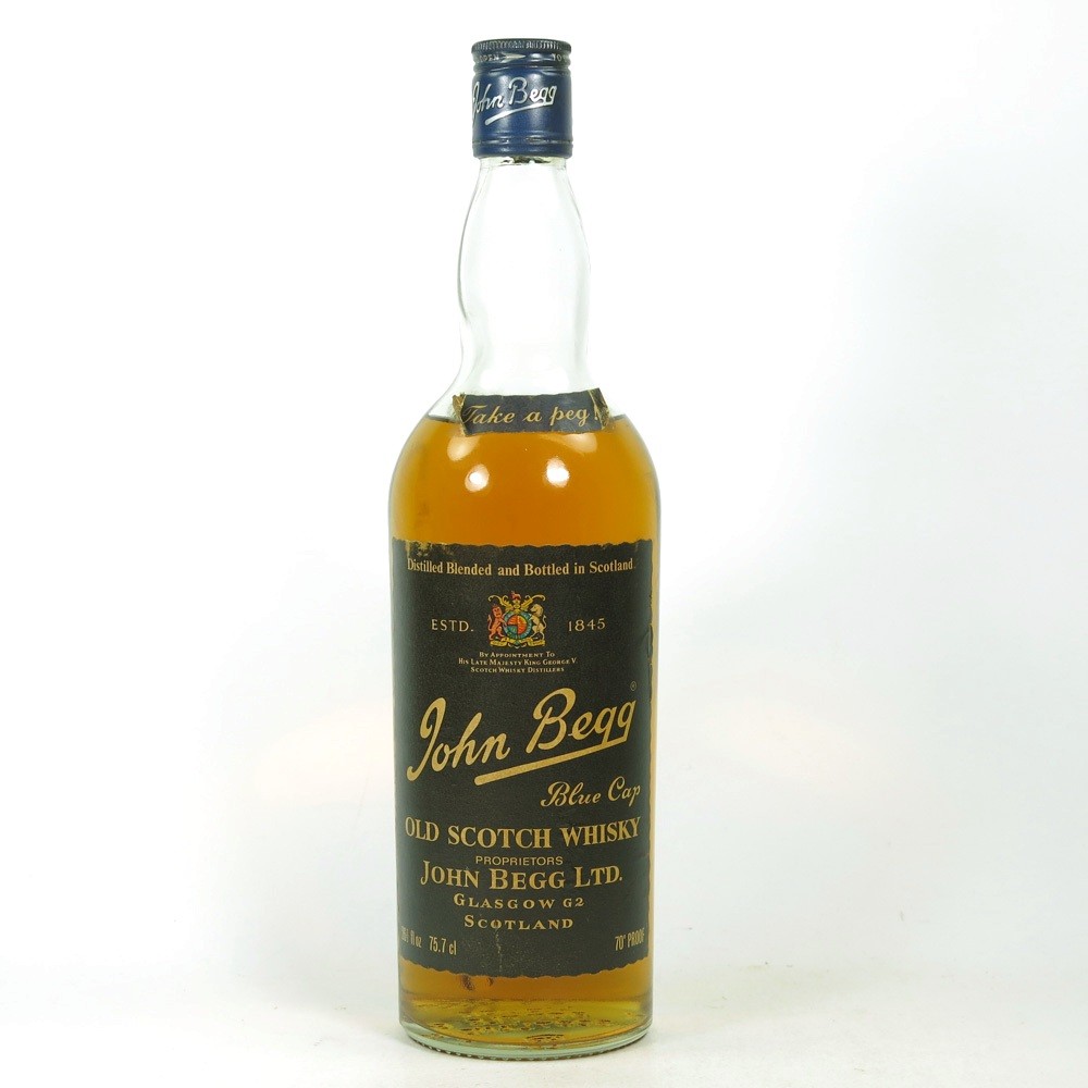 John Begg Blue Cap | Whisky Auctioneer