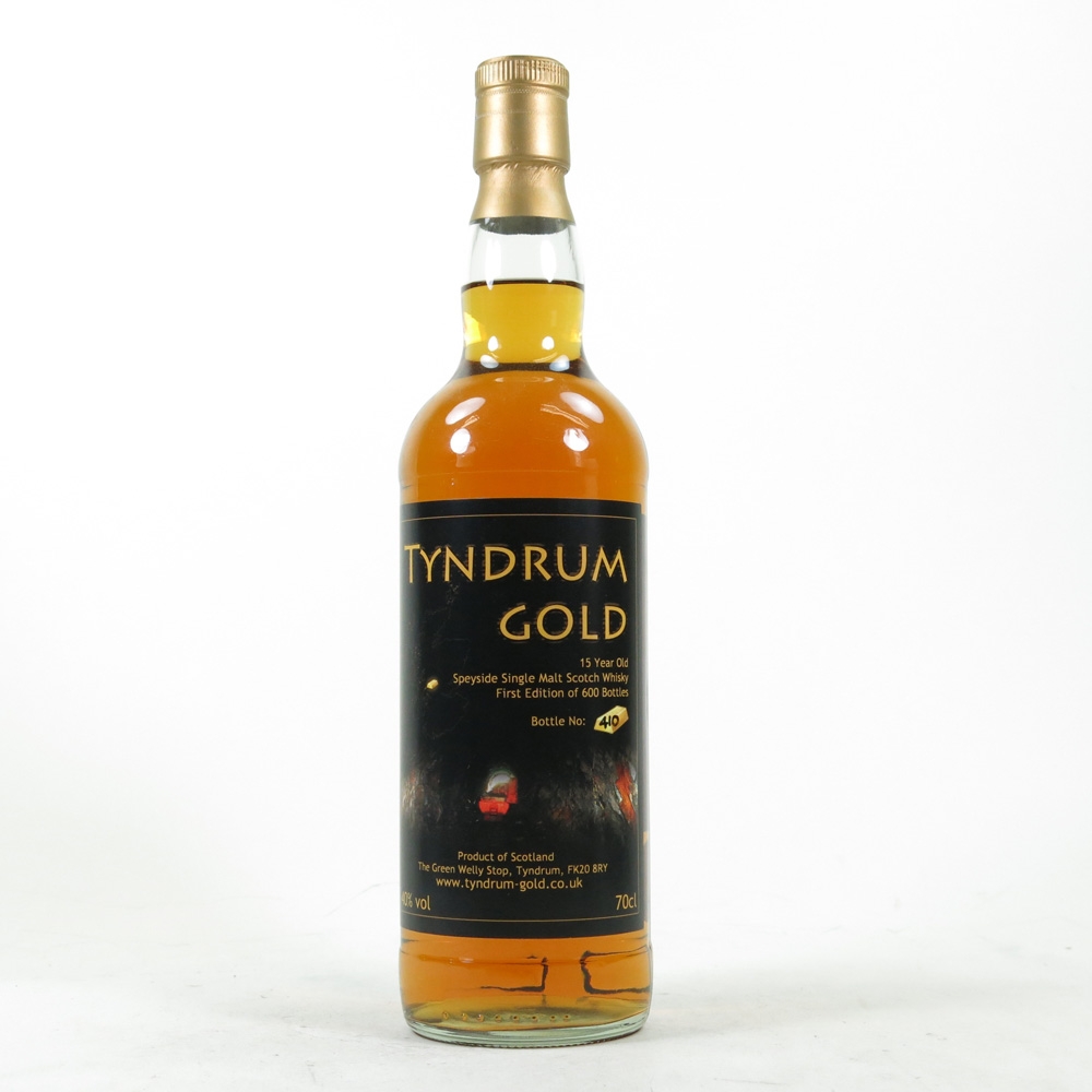 Tyndrum Gold First Edition 15 Year Old Speyside Single Malt | Whisky ...