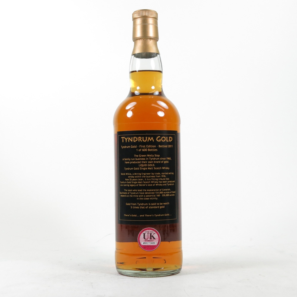 Tyndrum Gold First Edition 15 Year Old Speyside Single Malt | Whisky ...
