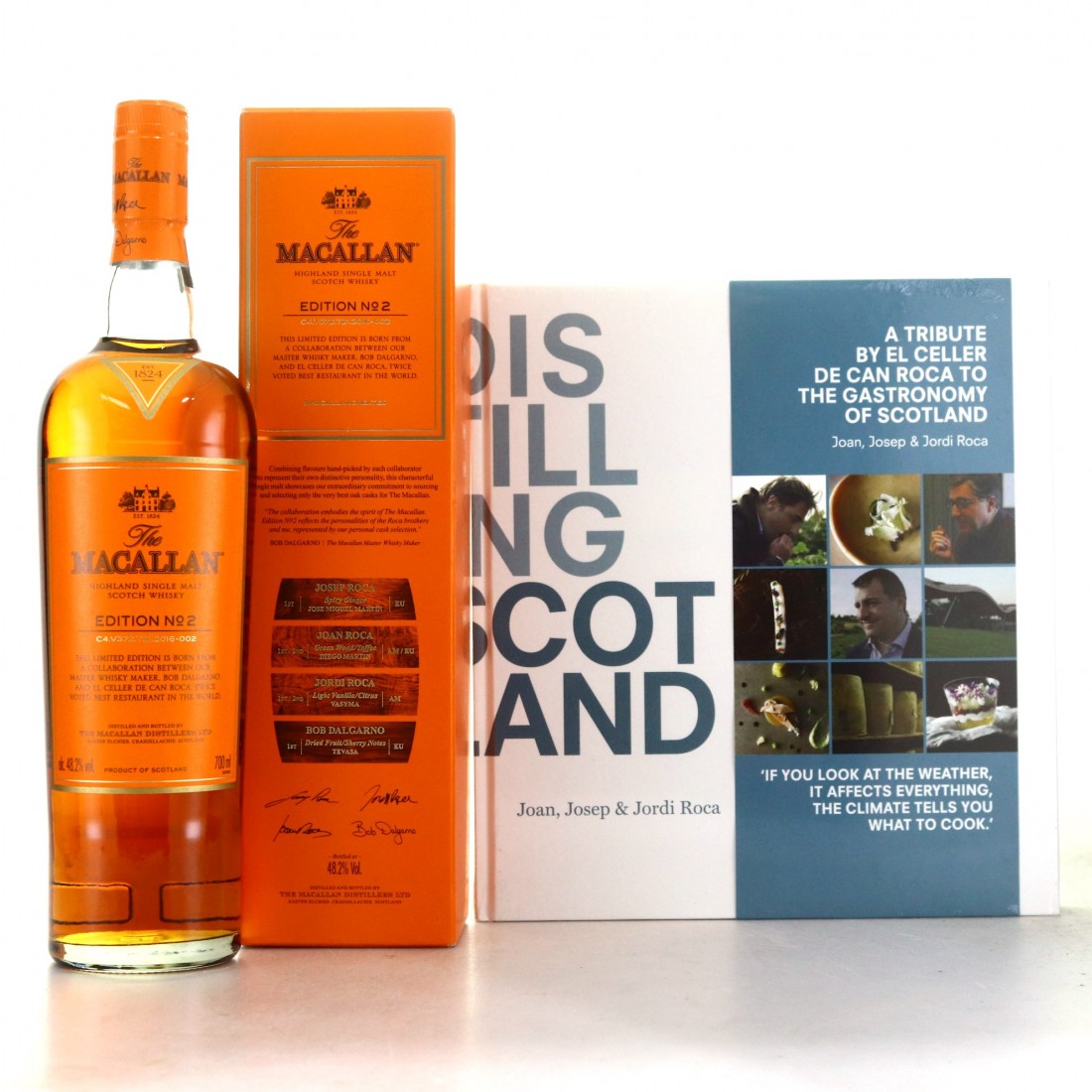 Macallan Edition No.2 with Distilling Scotland Book | Whisky Auctioneer