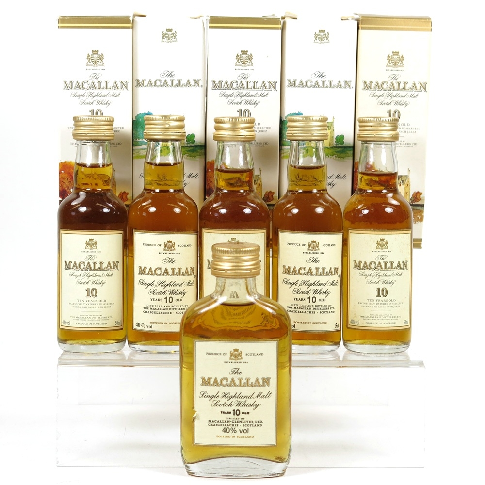 Macallan 10 Year Old Miniature collection 6 x 5cl | Whisky Auctioneer