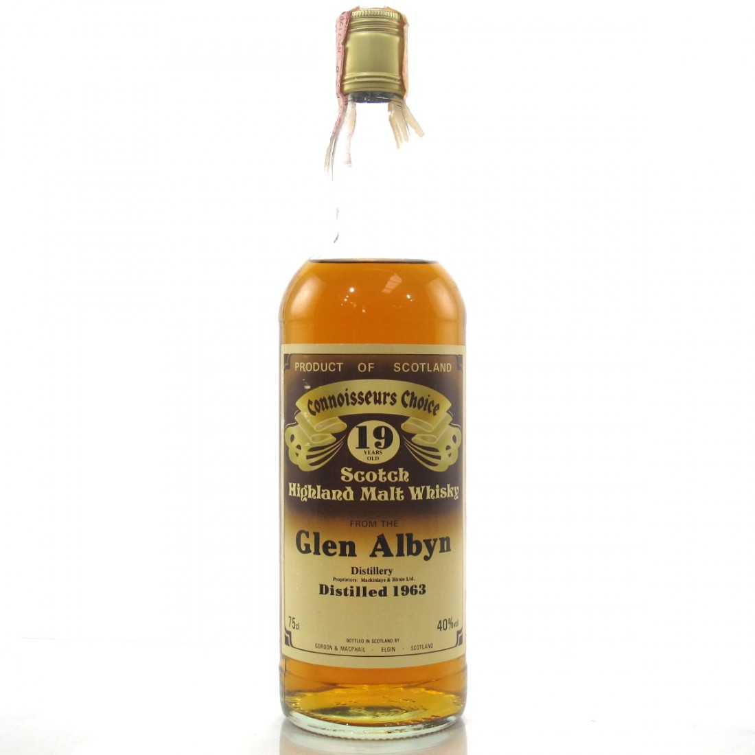 Glen Albyn 1963 Gordon and MacPhail 19 Year Old | Whisky Auctioneer