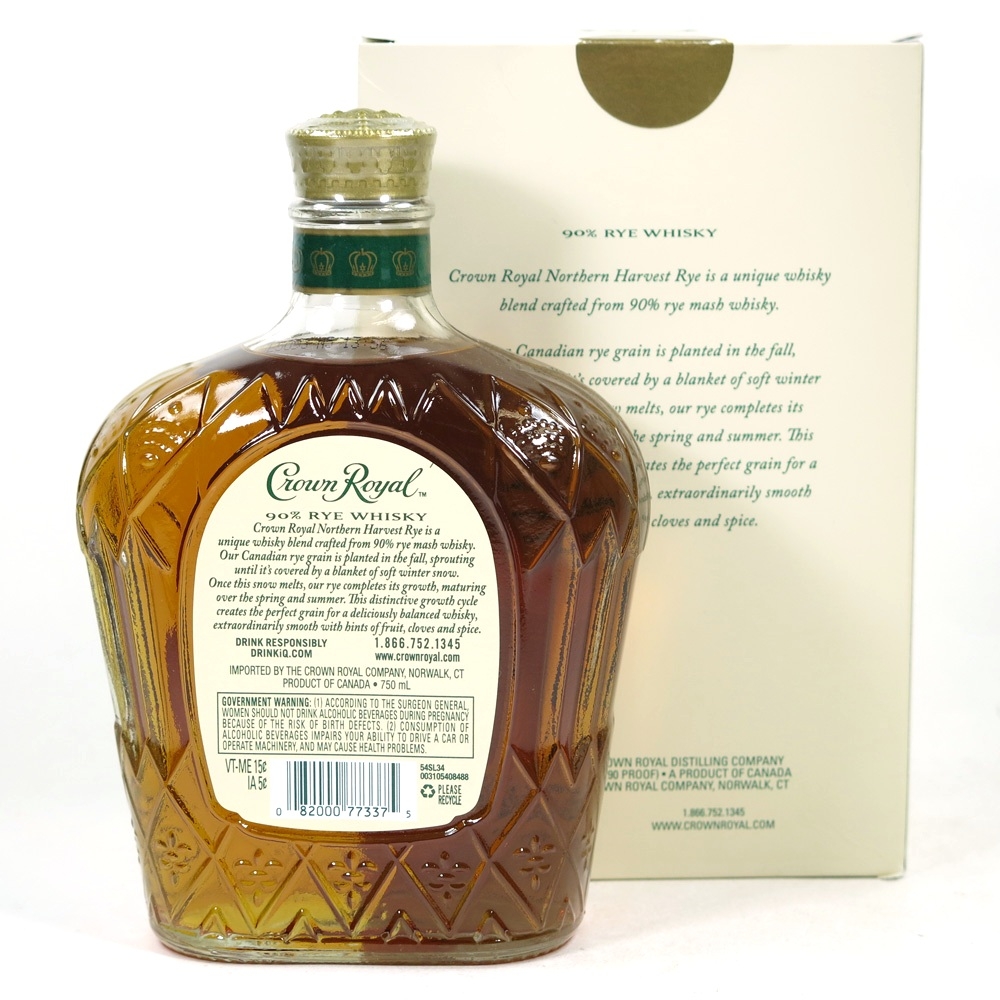 Crown Royal Northern Harvest Rye | Whisky Auctioneer
