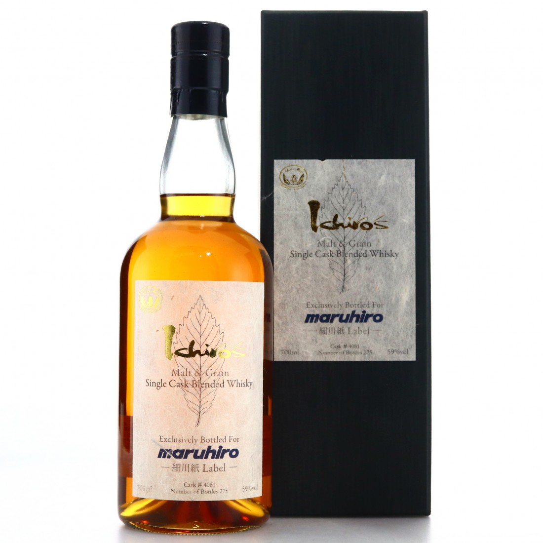 Ichiro's Malt and Grain Single Cask #4081 / Maruhiro | Whisky Auctioneer