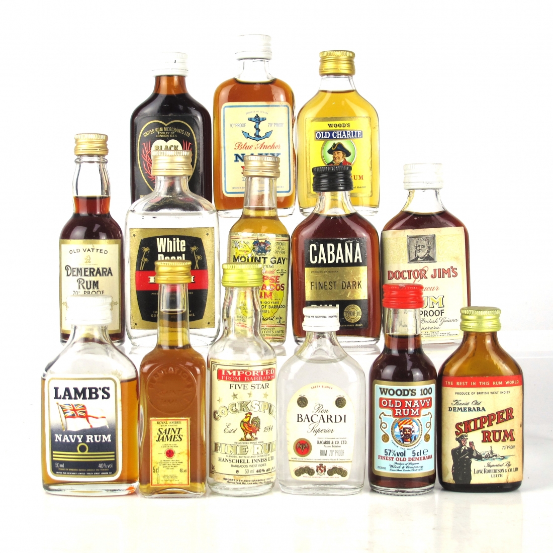 Rum Selection 14 x Miniature | Whisky Auctioneer