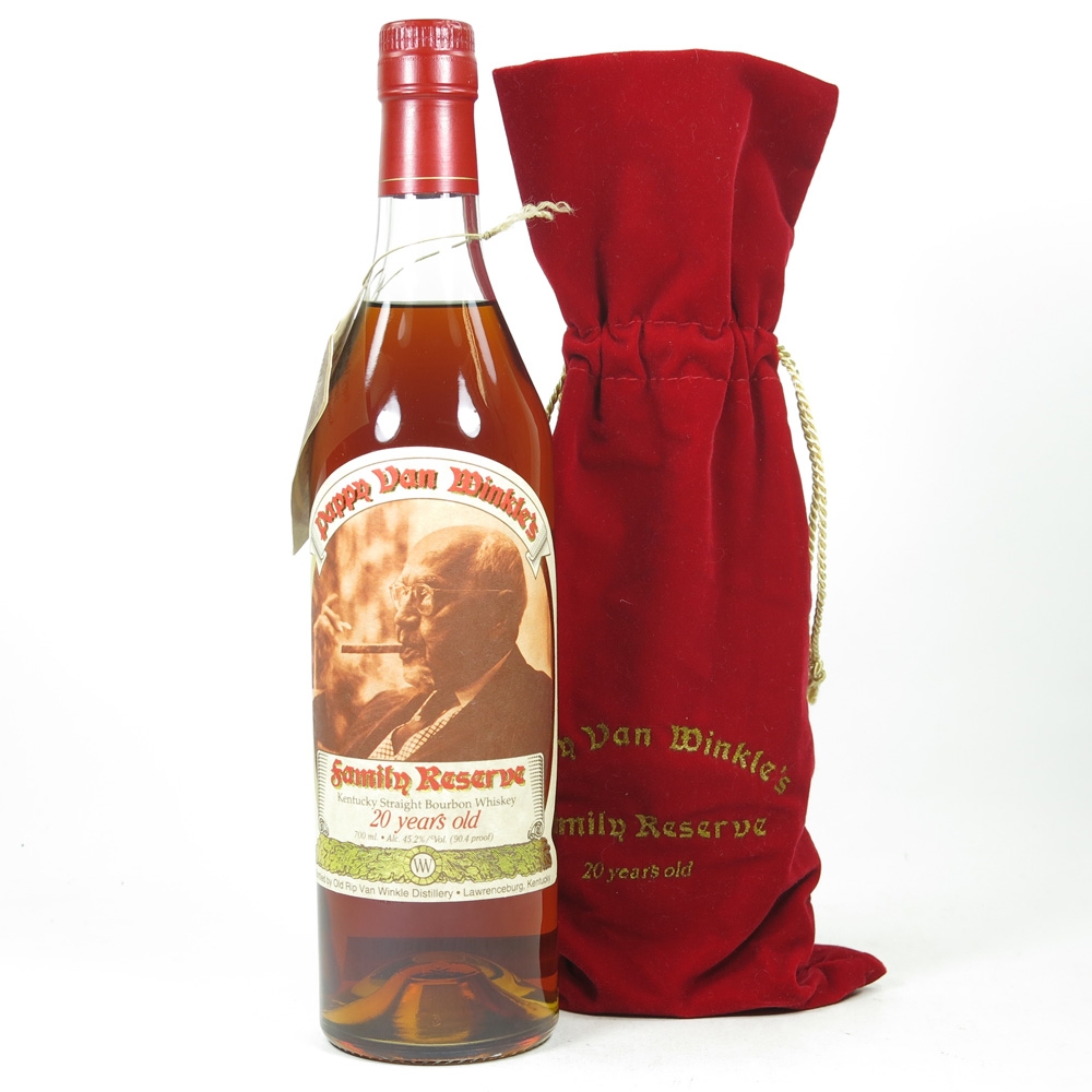 Pappy Van Winkle Family Reserve 20 Year Old Old Commonwealth Distillery ...