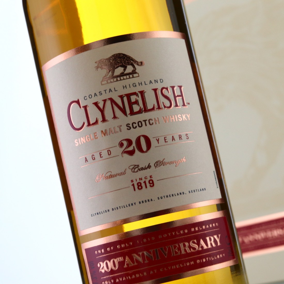 Clynelish 20 Year Old Distillery Exclusive / 200th Anniversary | Whisky ...
