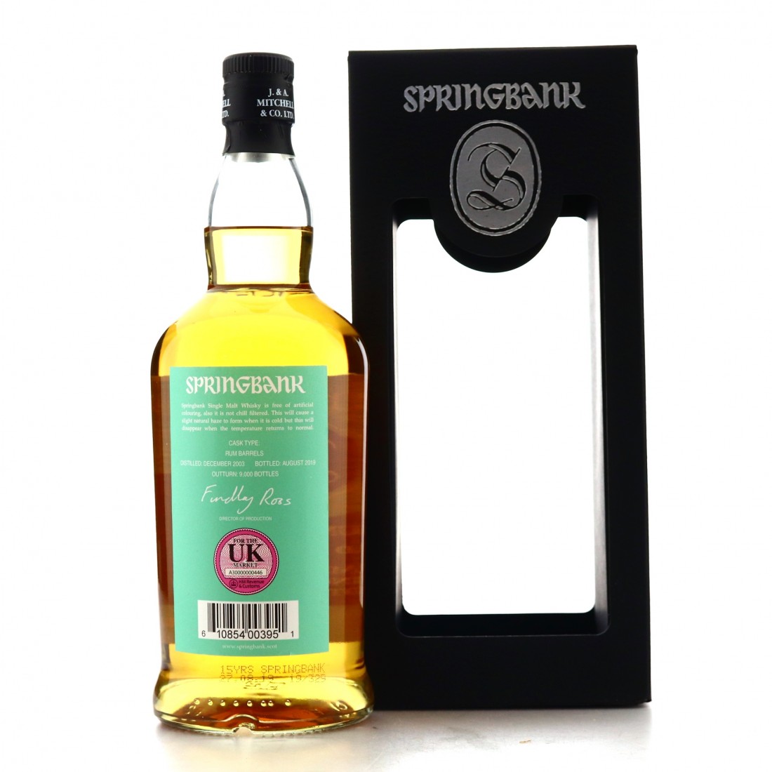Springbank 2003 Rum Wood 15 Year Old | Whisky Auctioneer