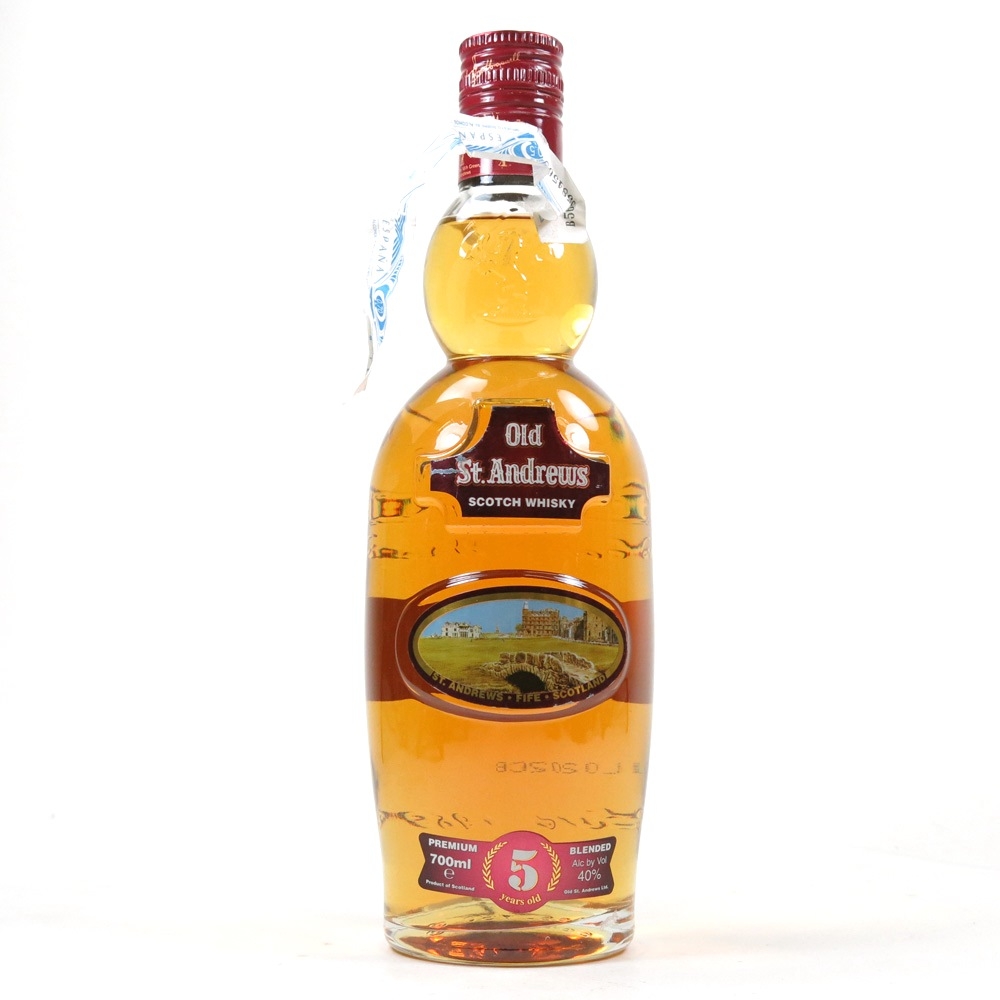 Old St Andrews 5 Year Old Whisky Auctioneer Old St Andrews 5 Year Old Whisky Auctioneer