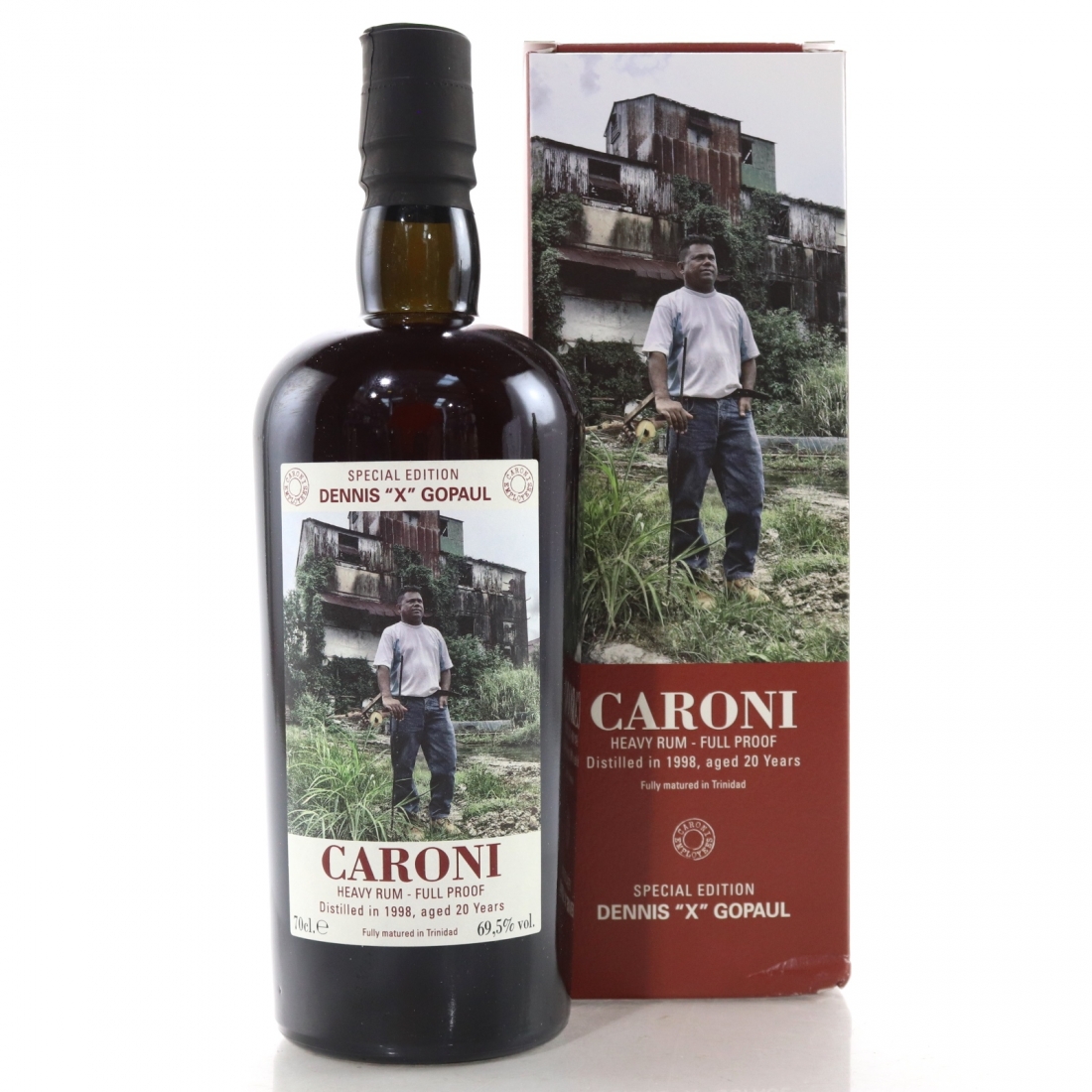 Caroni 1998 Caroni Employees 20 Year Old Full Proof Heavy Rum / Dennis ...