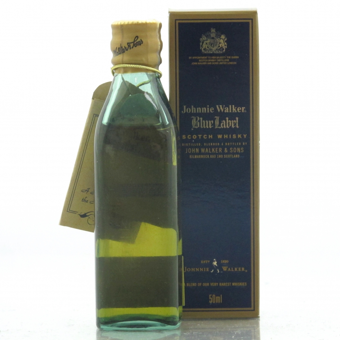 Johnnie Walker Blue Label Miniature 5cl | Whisky Auctioneer