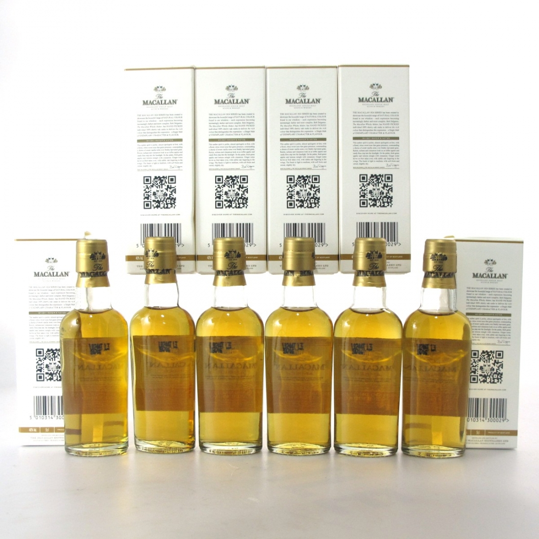 Macallan Amber Miniatures 6 x 5cl | Whisky Auctioneer