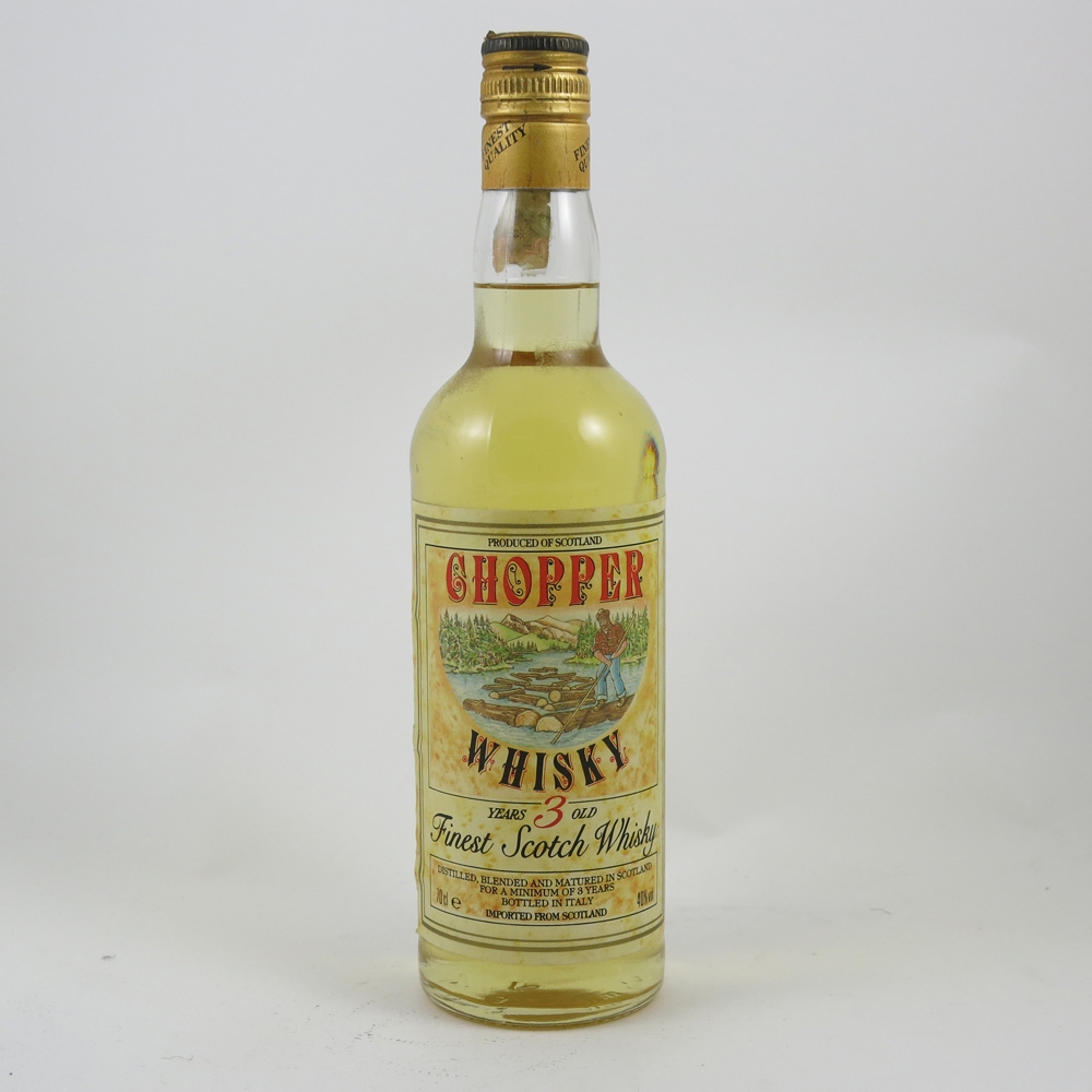 Chopper Whisky 3 Year Old Italian Import | Whisky Auctioneer