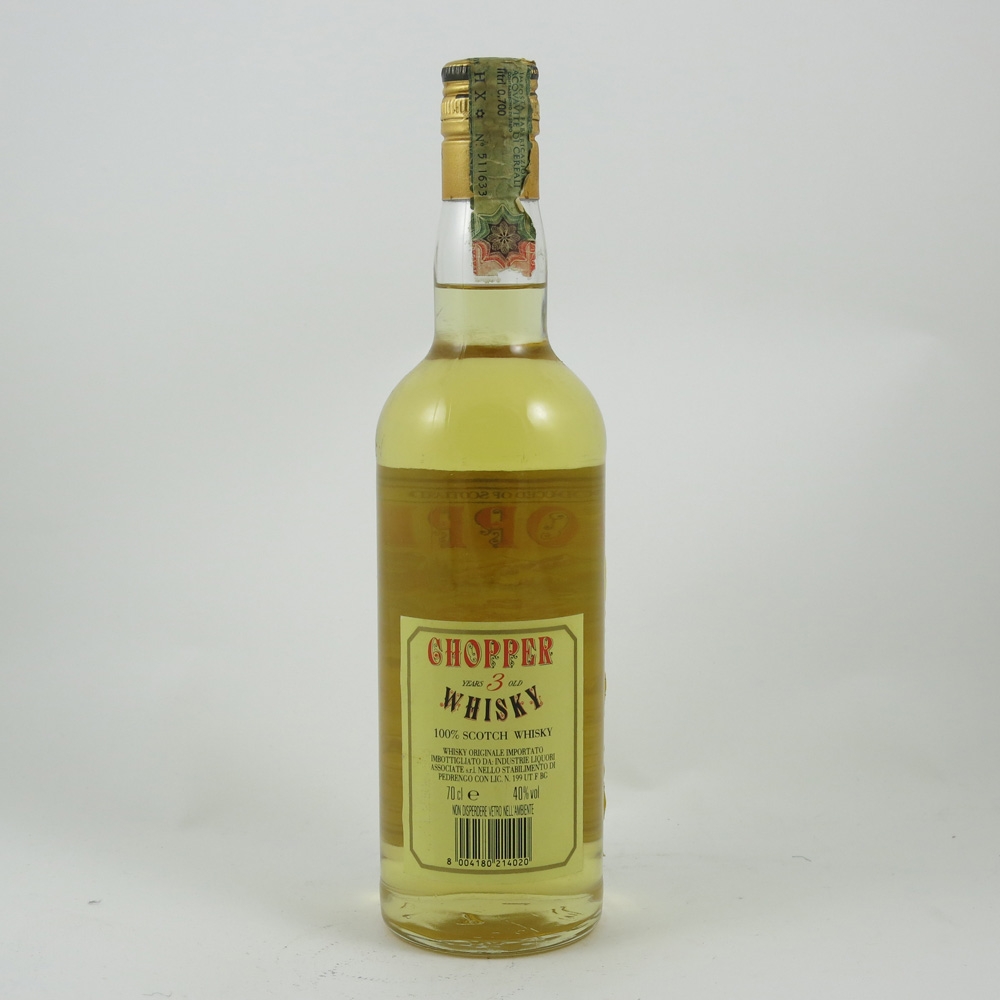 Chopper Whisky 3 Year Old Italian Import | Whisky Auctioneer