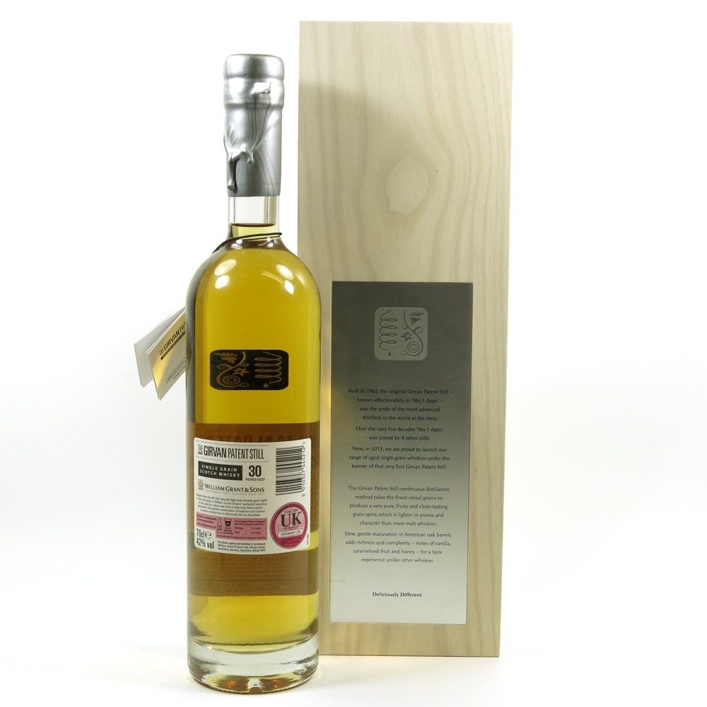 Girvan 30 Year Old Patent Still | Whisky Auctioneer Girvan 30 Year Old Patent Still | Whisky Auctioneer