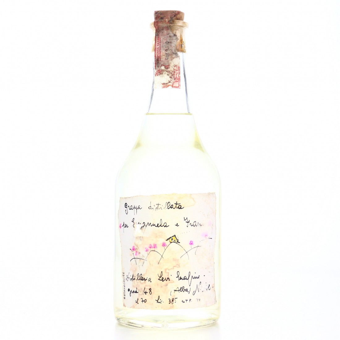 Levi Serafino Grappa Distillata per Emanuela e Franco 1996 | Whisky ...