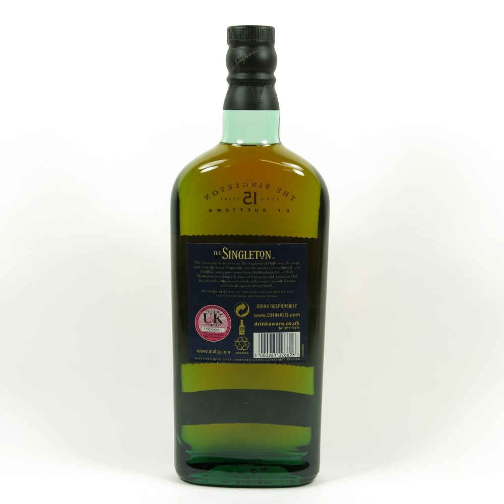 Singleton of Dufftown 15 Year Old | Whisky Auctioneer