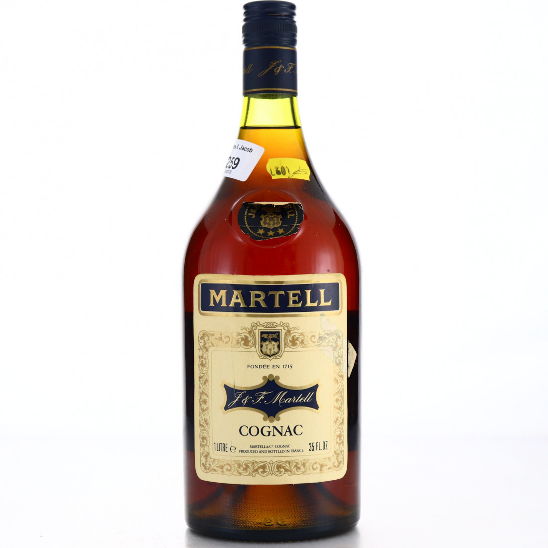 Martell Cognac 1 Litre 1970s | Whisky Auctioneer