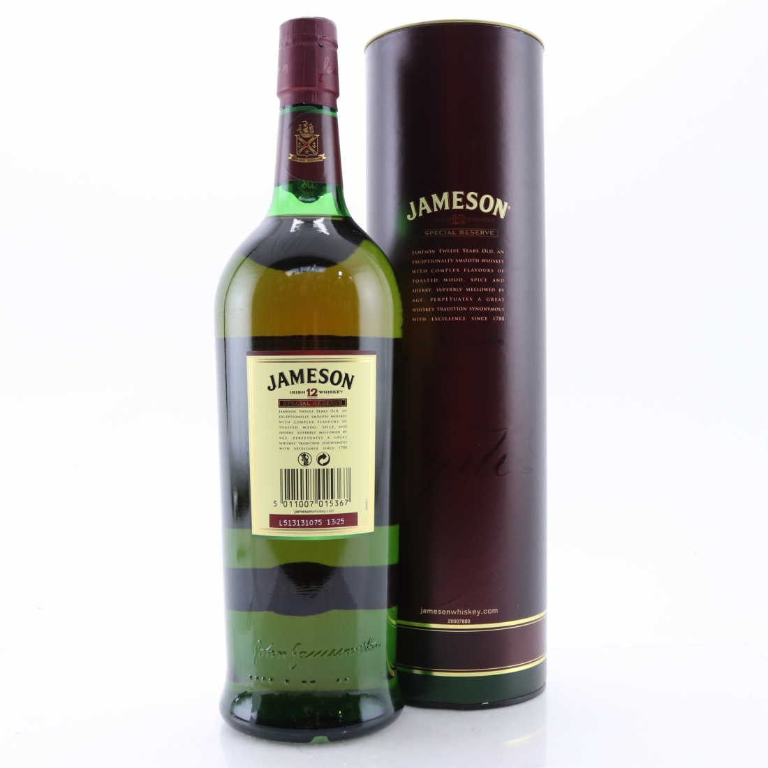Jameson 12 Year Old Special Reserve 1 Litre | Whisky Auctioneer
