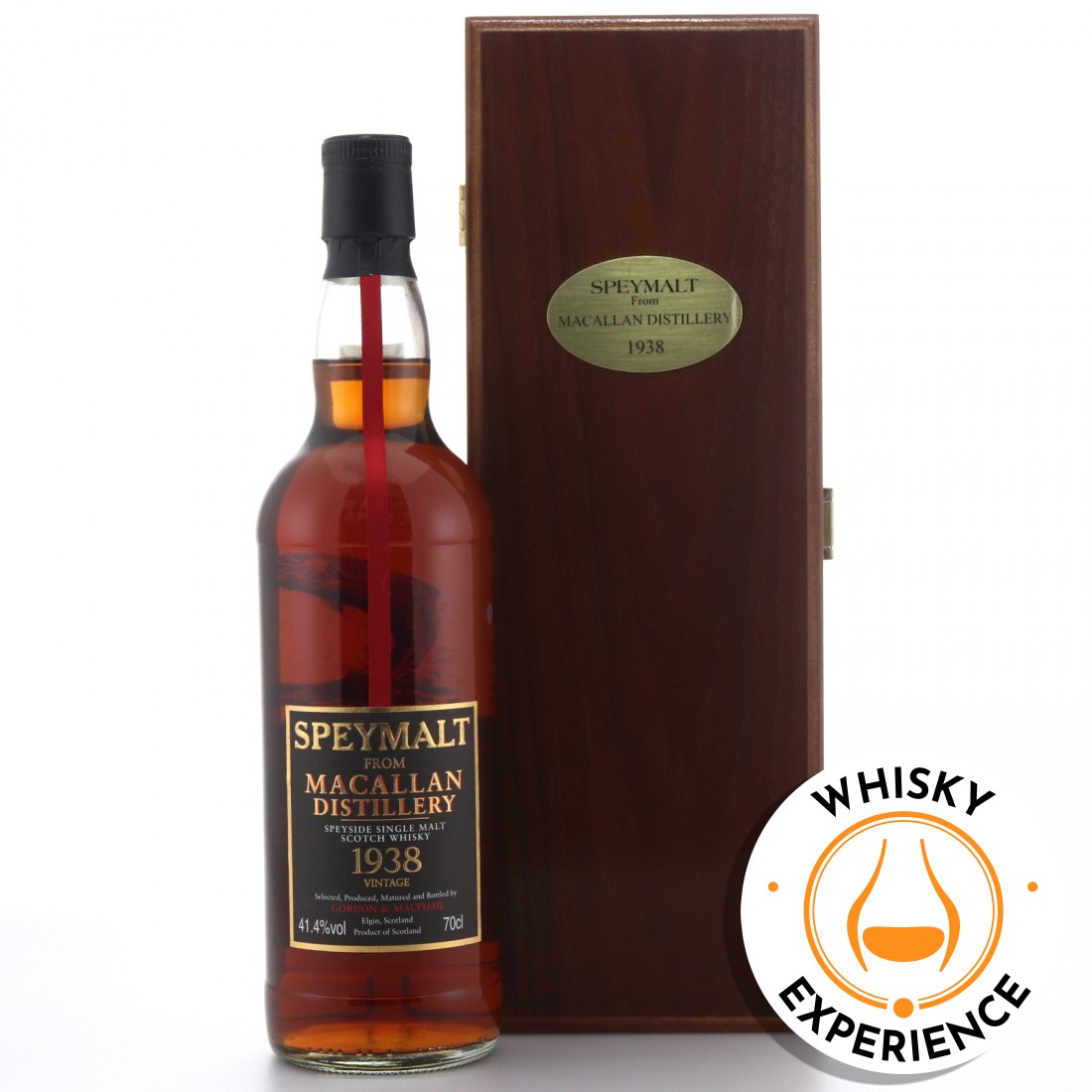 Macallan 1938 Gordon and MacPhail 65 Year Old Speymalt / includes ...