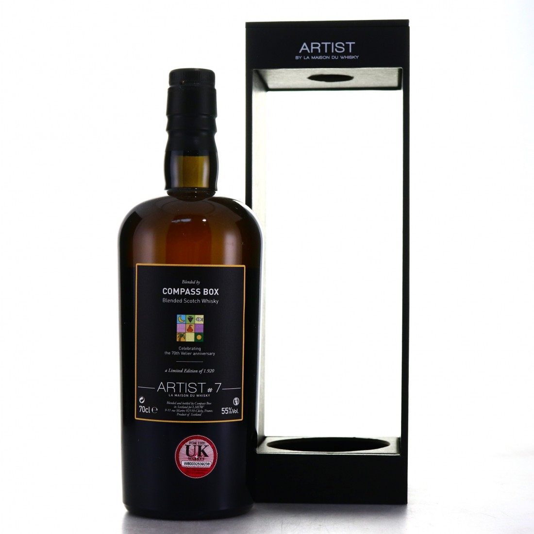 Compass Box Artist Collection 7 Velier 70th Anniversary Whisky