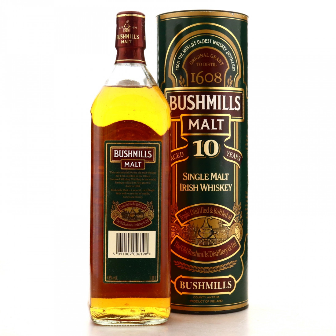 Bushmills 10 Year Old Single Malt 1 Litre | Whisky Auctioneer