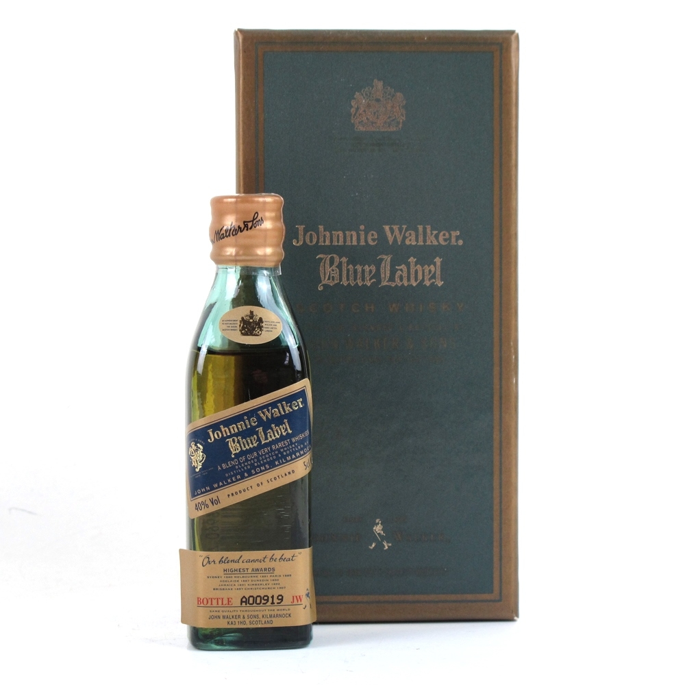 Johnnie Walker Blue Label 5cl | Whisky Auctioneer