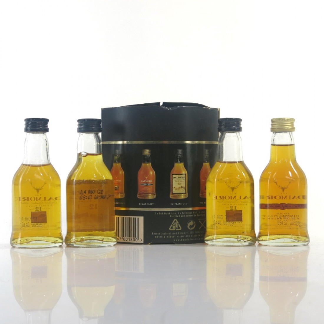 Dalmore Miniature Gift Set 4 x 5cl 1990s | Whisky Auctioneer