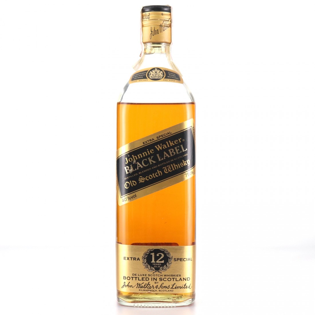 Johnnie Walker Black Label 12 Year Old 75cl | Whisky Auctioneer