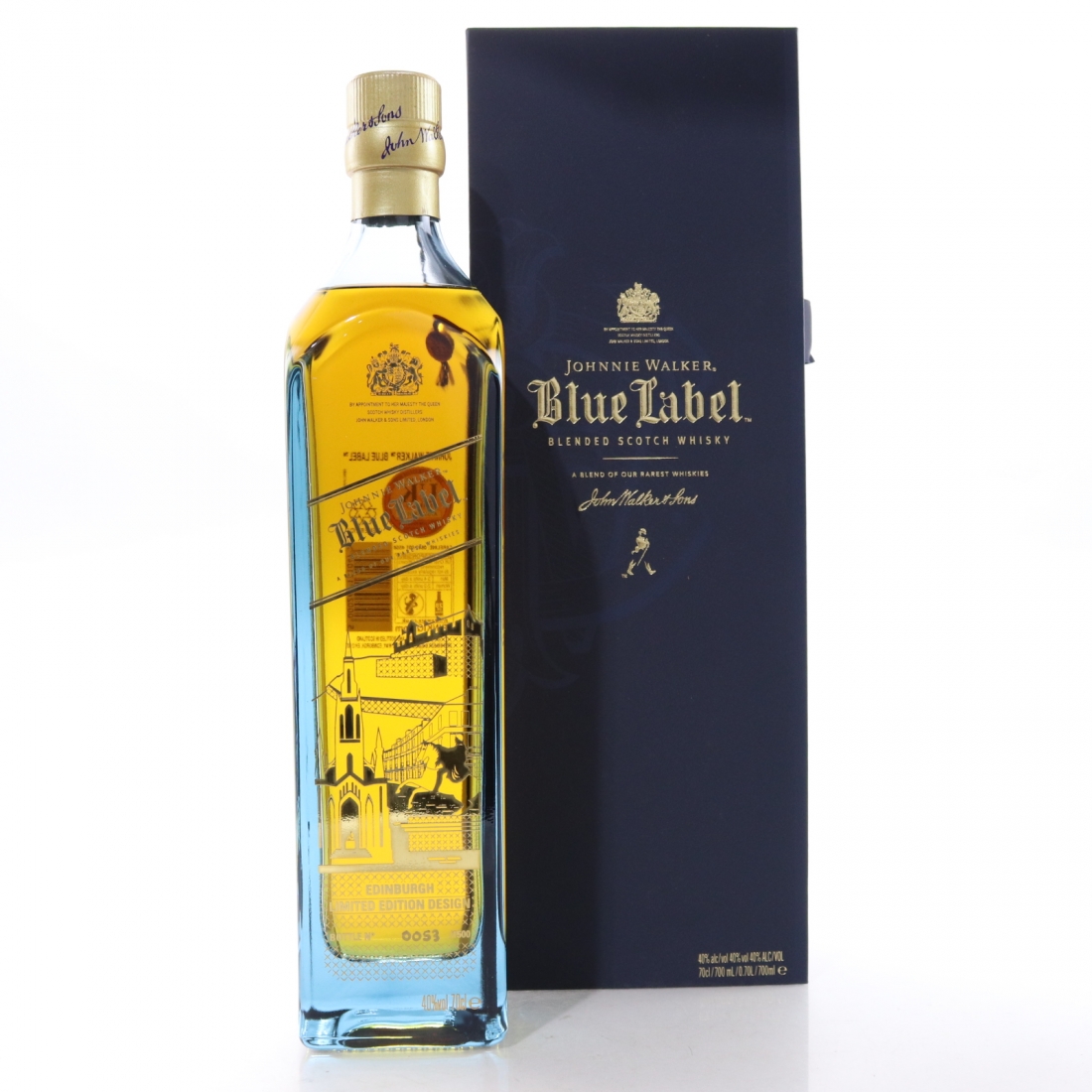 Johnnie Walker Blue Label Edinburgh Limited Edition | Whisky Auctioneer