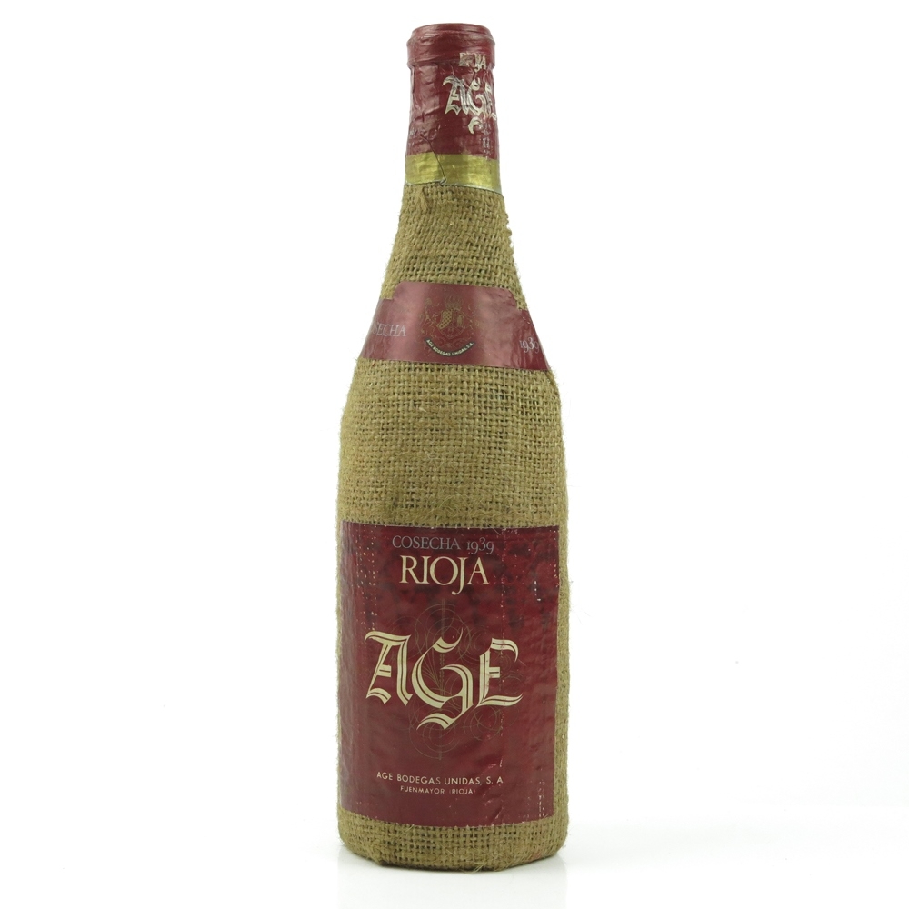 Age 1939 Rioja | Whisky Auctioneer