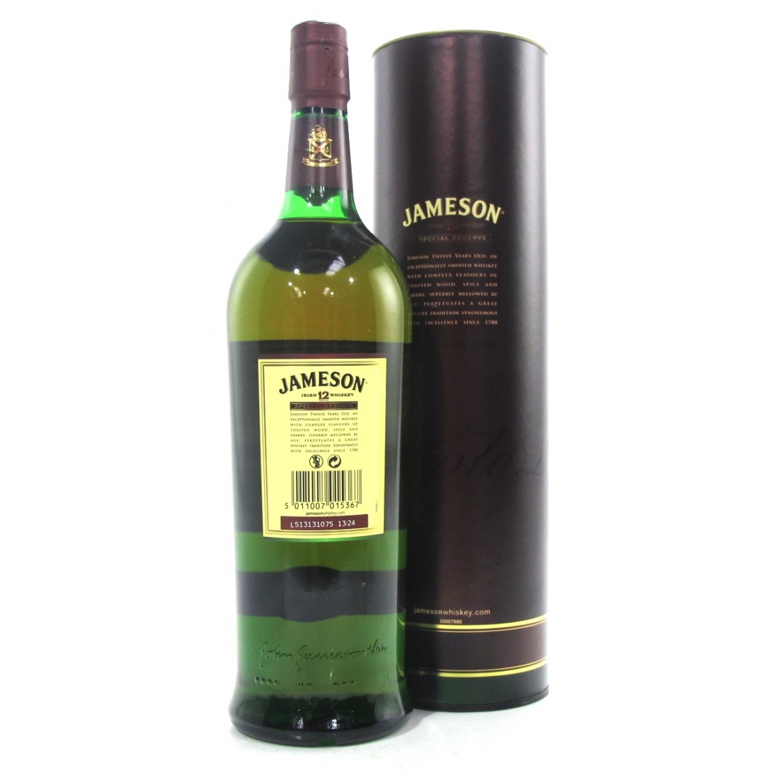 Jameson 12 Year Old Special Reserve 1 Litre | Whisky Auctioneer