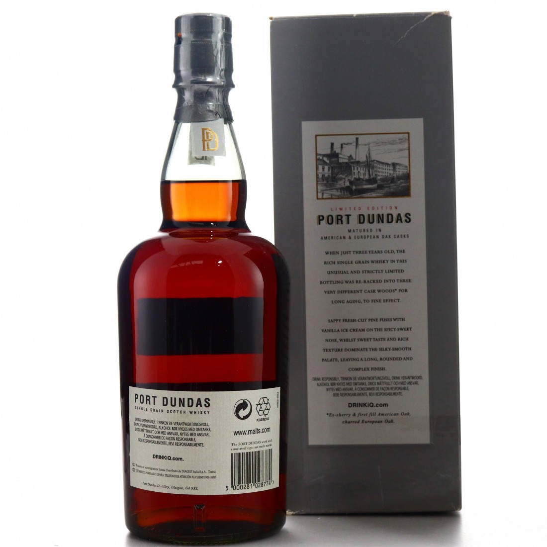 Port Dundas 20 Year Old Cask Strength | Whisky Auctioneer