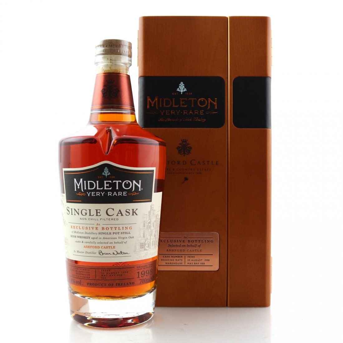Midleton 1998 Single Cask #70345 / Ashford Castle | Whisky Auctioneer