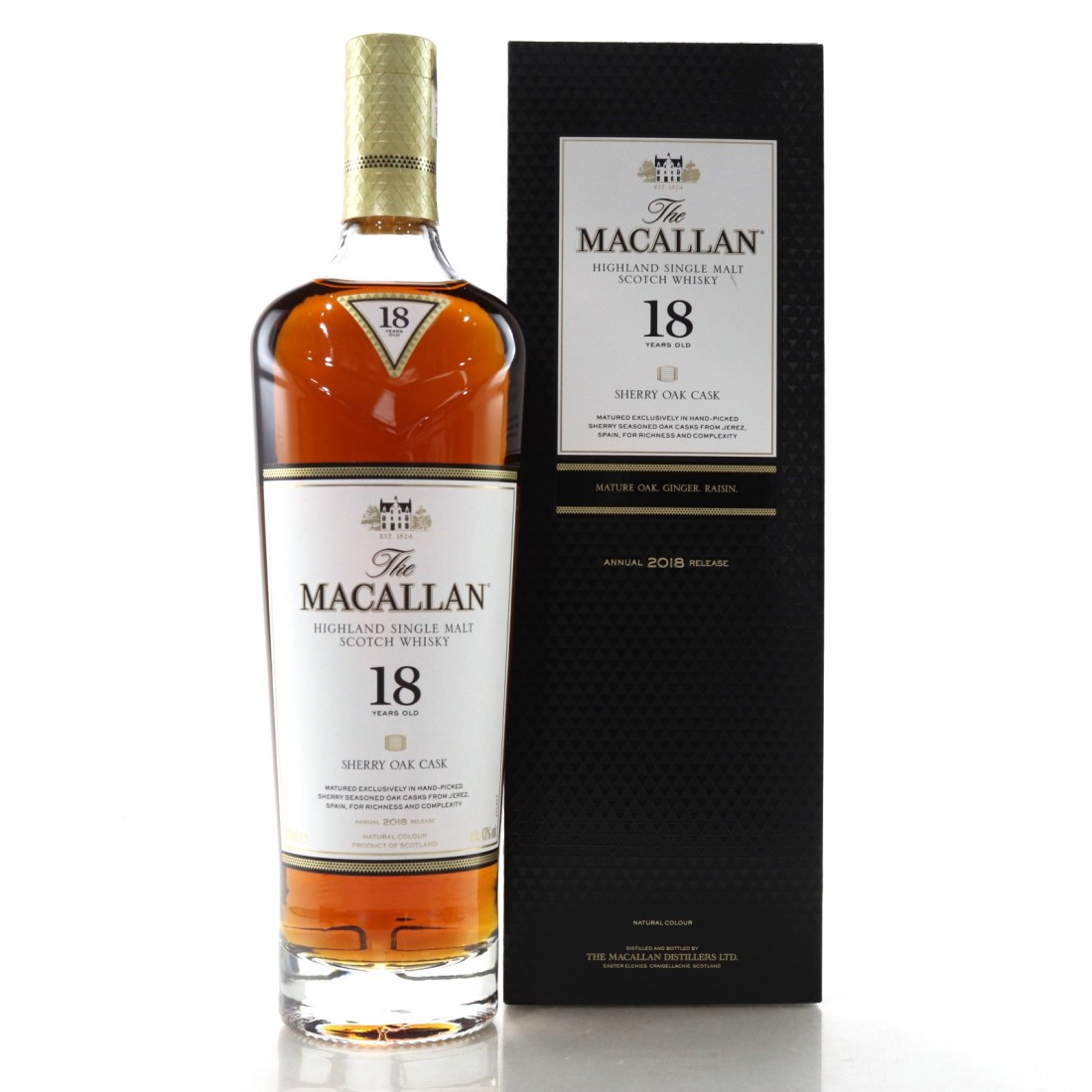 Macallan 18 Year Old 2018 Release | Whisky Auctioneer