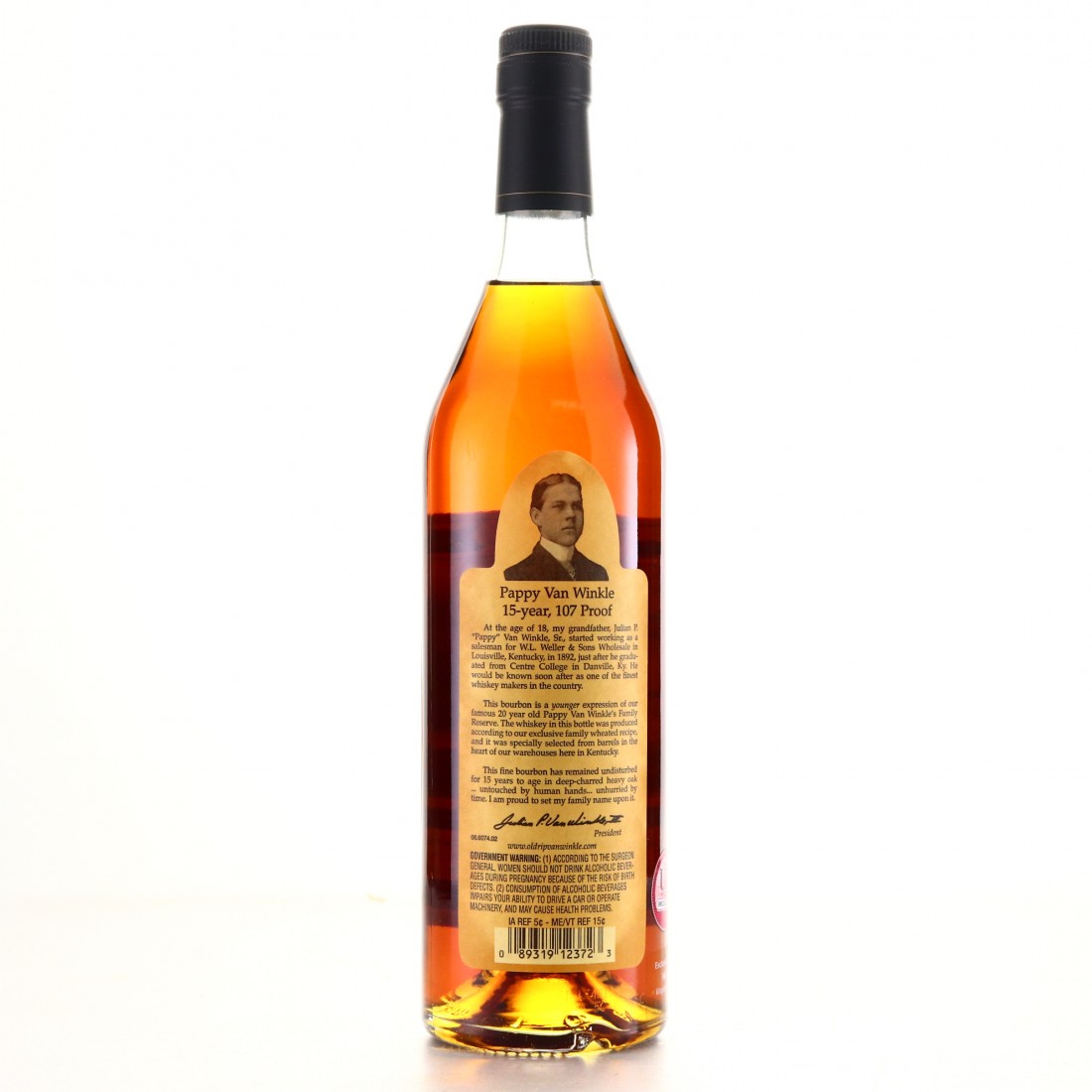 Pappy Van Winkle 15 Year Old Family Reserve | Whisky Auctioneer