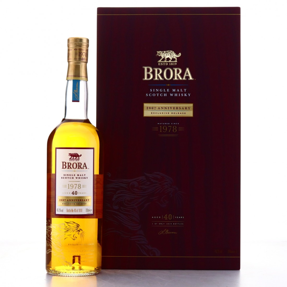 Brora 1978 40 Year Old / 200th Anniversary | Whisky Auctioneer