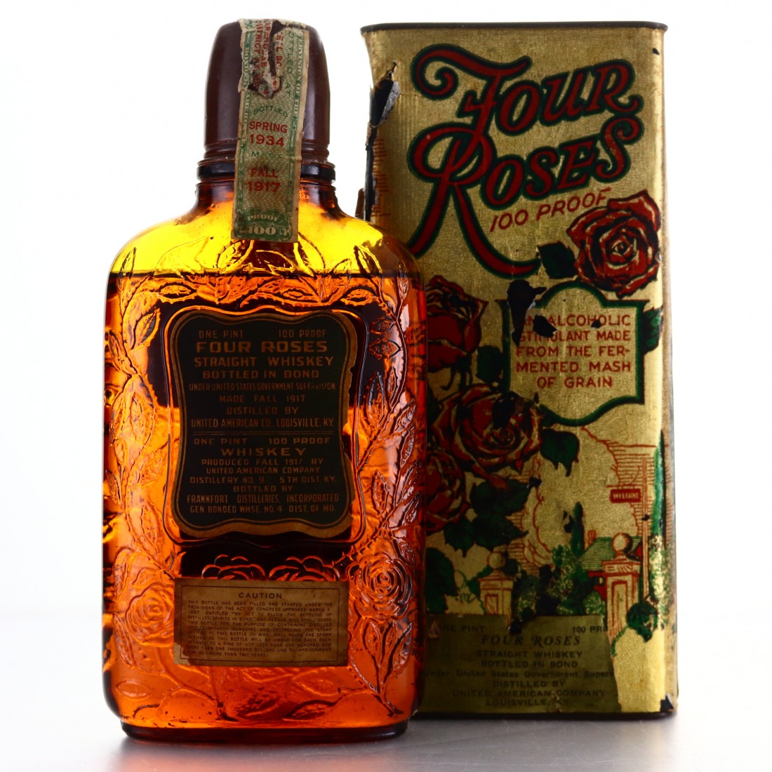 Four Roses 1917 Bottled in Bond Pint | Whisky Auctioneer