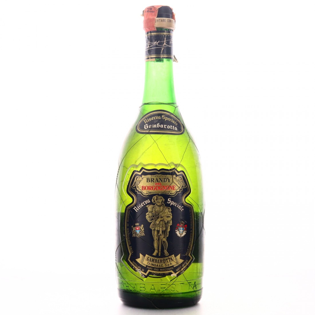 Gambartotta Brandy del Borgognone 1 Litre 1970s | Whisky Auctioneer