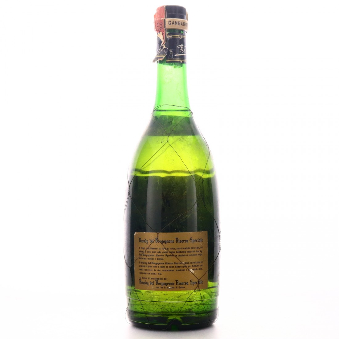 Gambartotta Brandy del Borgognone 1 Litre 1970s | Whisky Auctioneer