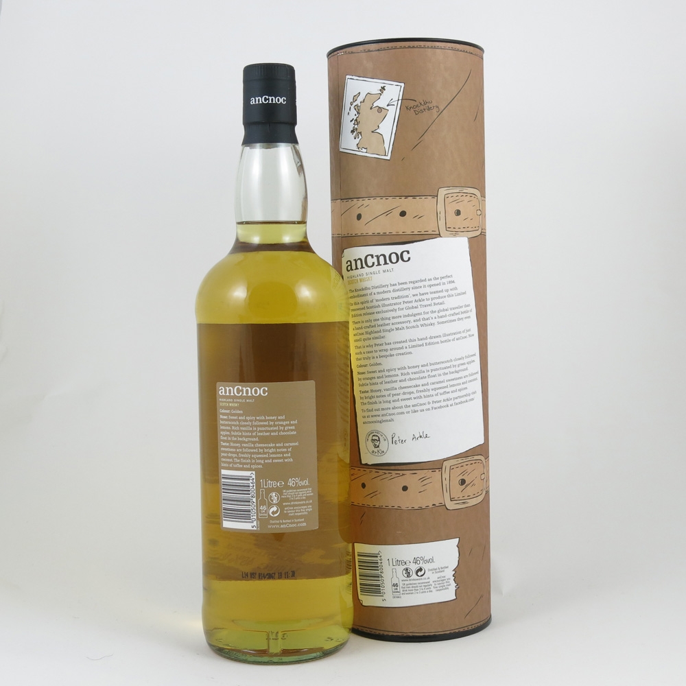 AnCnoc Peter Arkle 4th Edition 1 Litre | Whisky Auctioneer