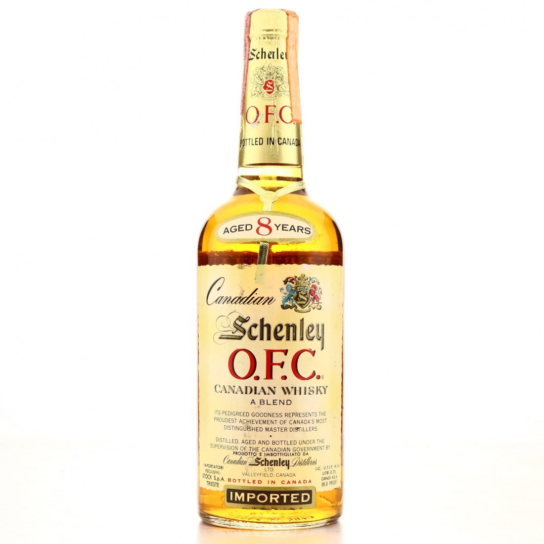 Schenley O.F.C 8 Year Old Canadian Whisky | Whisky Auctioneer