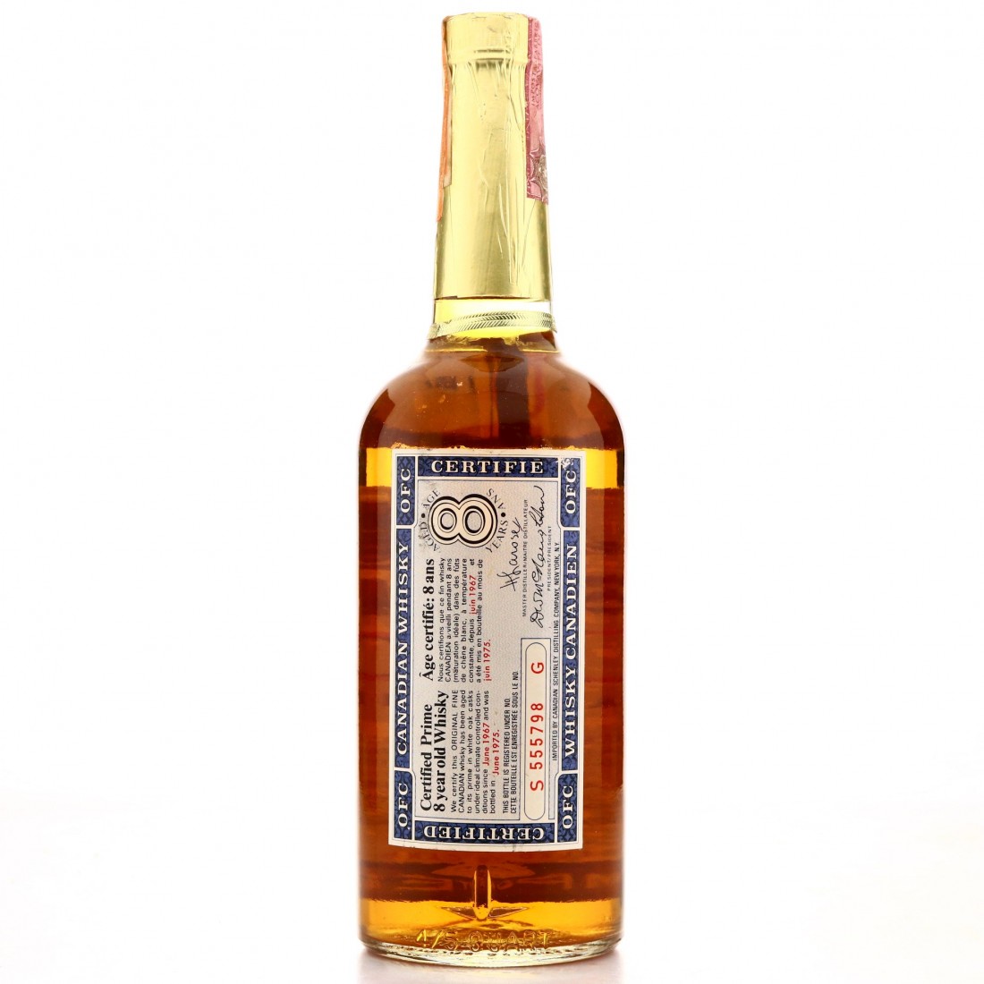Schenley O.F.C 8 Year Old Canadian Whisky | Whisky Auctioneer