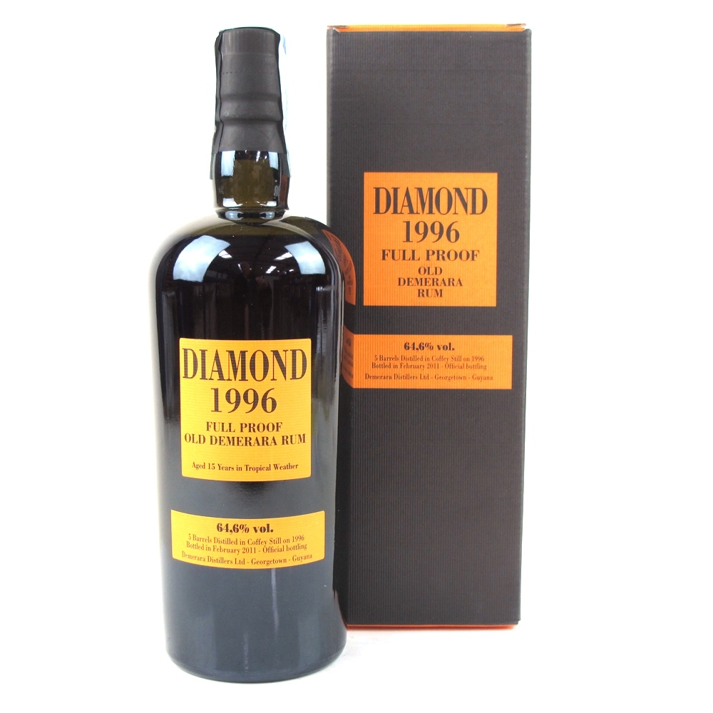 Diamond 1996 Full Proof Demerara Distillers Rum | Whisky Auctioneer