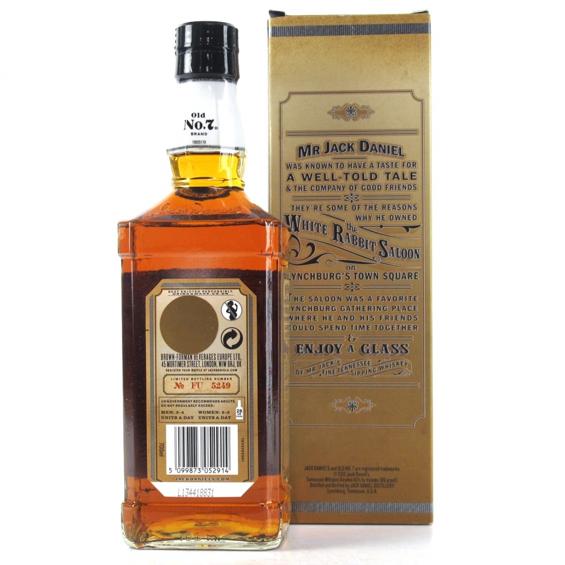 Jack Daniel's White Rabbit Saloon | Whisky Auctioneer