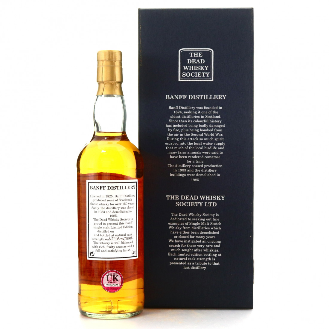 Banff 1971 Dead Whisky Society 37 Year Old | Whisky Auctioneer